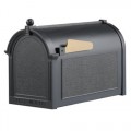 Whitehall Decorative Post Mount Mailbox - MailboxInstaller.com