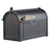 Whitehall Decorative Post Mount Mailbox - MailboxInstaller.com