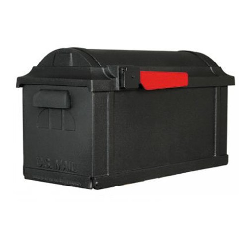 Whitehall Decorative Post Mount Mailbox - MailboxInstaller.com