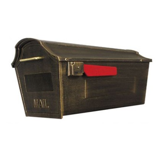 Whitehall Decorative Post Mount Mailbox - MailboxInstaller.com
