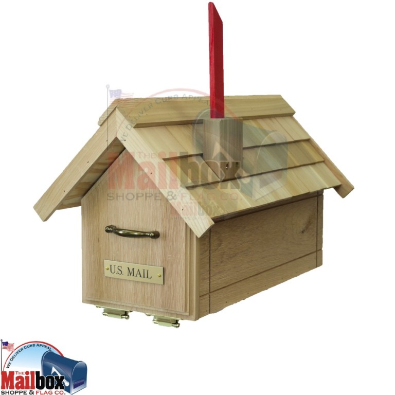 Whitehall Decorative Post Mount Mailbox - MailboxInstaller.com